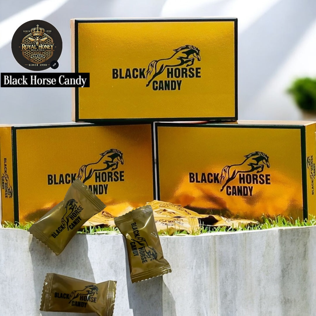 Black Horse Candy Premium Vitality Boosting Herbal Candy – Royal Honey ...